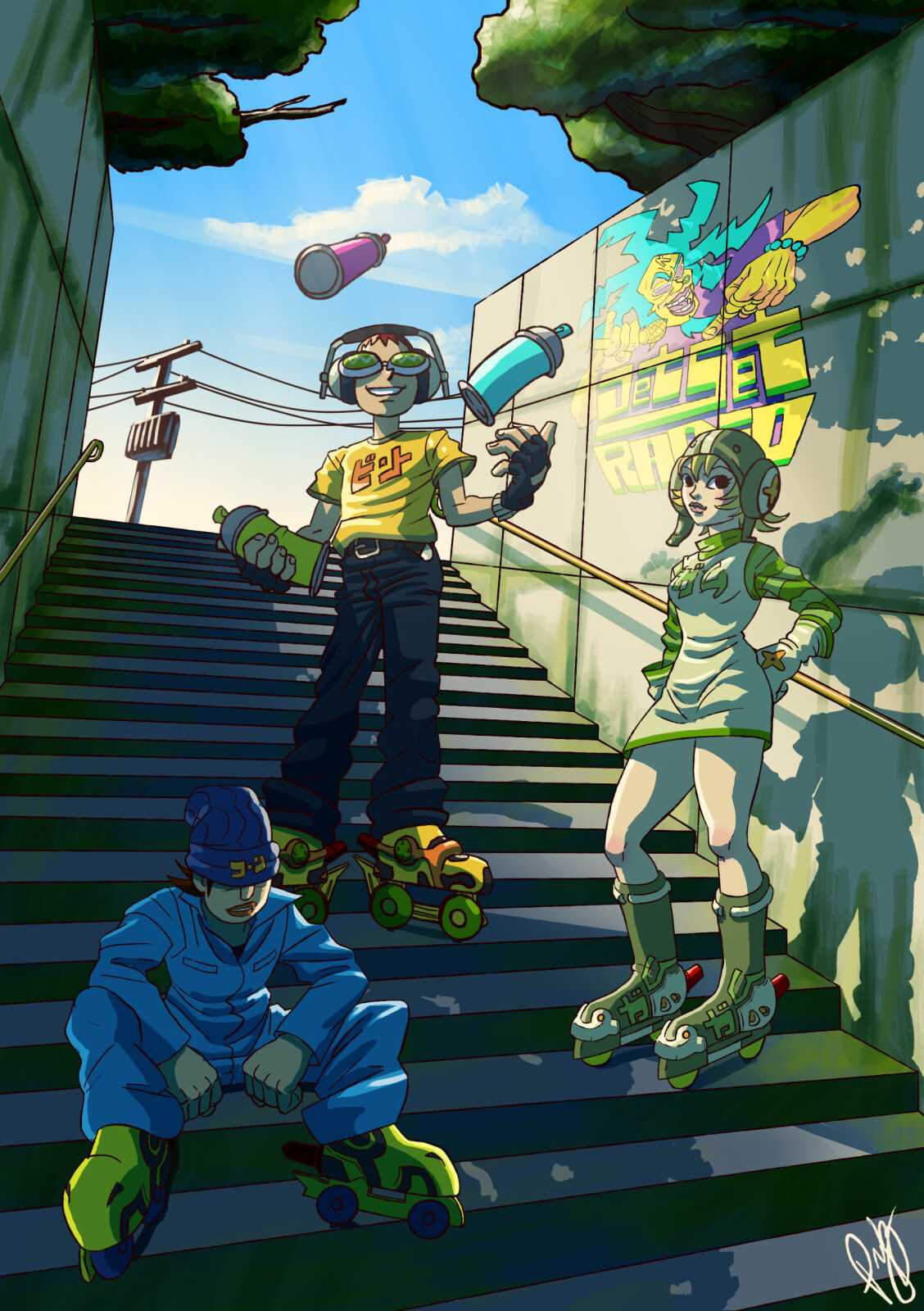 Jet Set Radio Future Wallpapers (14 images) - WallpaperCat