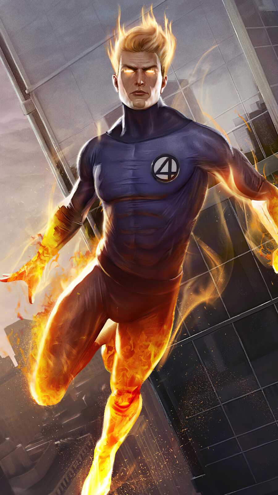 Johnny Storm Wallpapers (27 images) - WallpaperCat