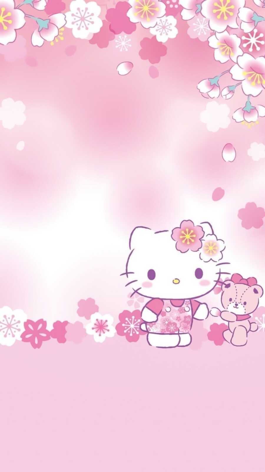Hello Kitty Spring Wallpapers (14 images) - WallpaperCat